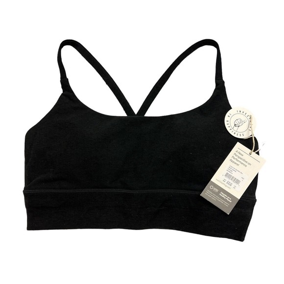 Vuori | Intimates & Sleepwear | Vuori Long Line Elevation Bra Black ...